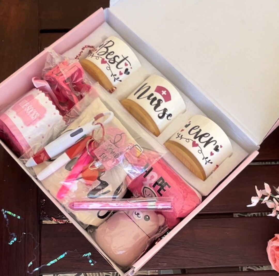 A New Nurse Essential Gift Box Nurse Appreciation Gift Box, Nurse Gift ...