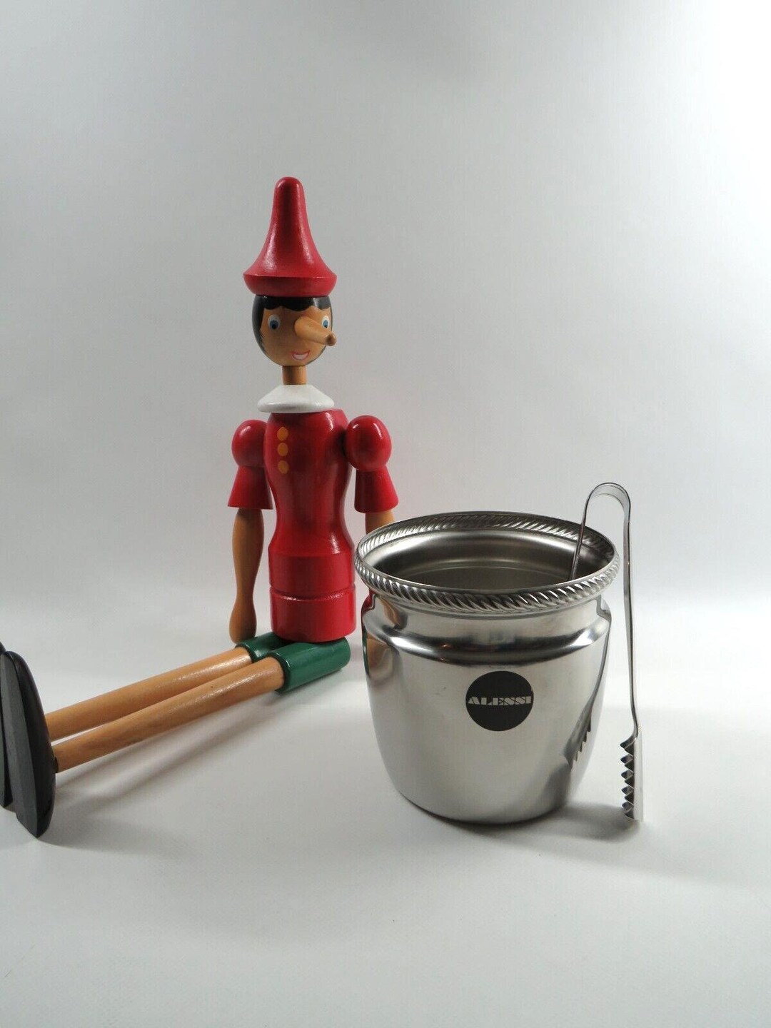 Vintage Alessi Eiseimer Eisbehälter Mercurio Ice Bucket Design Carlo ...