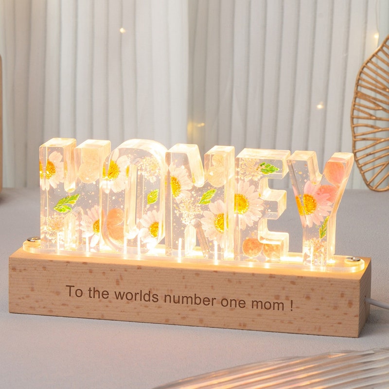 Personalized Letter Lamps - Etsy