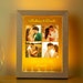 Custom Wedding Photo Frame Lamp Personalized Night Light With Your ...