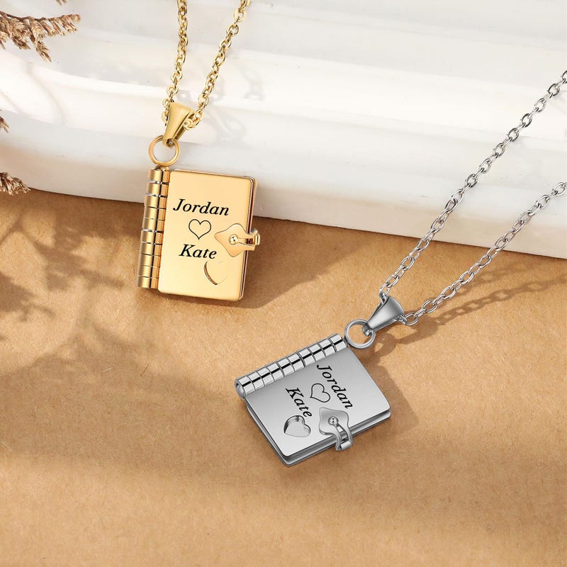 Book Locket - Etsy