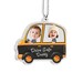 Personalized 2 Kids Avatar Picture Car Charm for Dad, Drive Safe ...