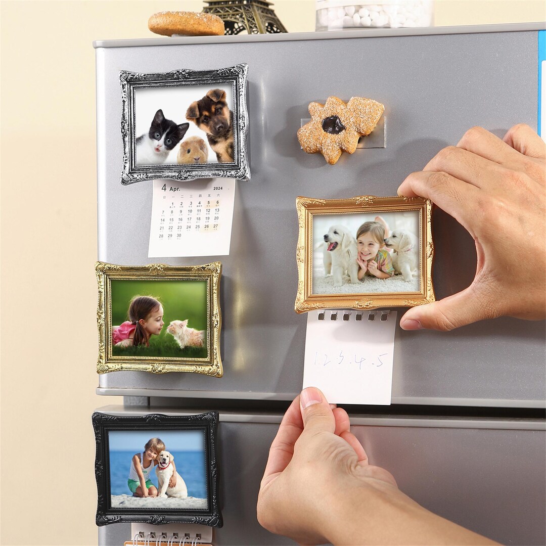 Personalized Photo Frame Fridge Magnet,photo Refrigerator Magnets,mini ...