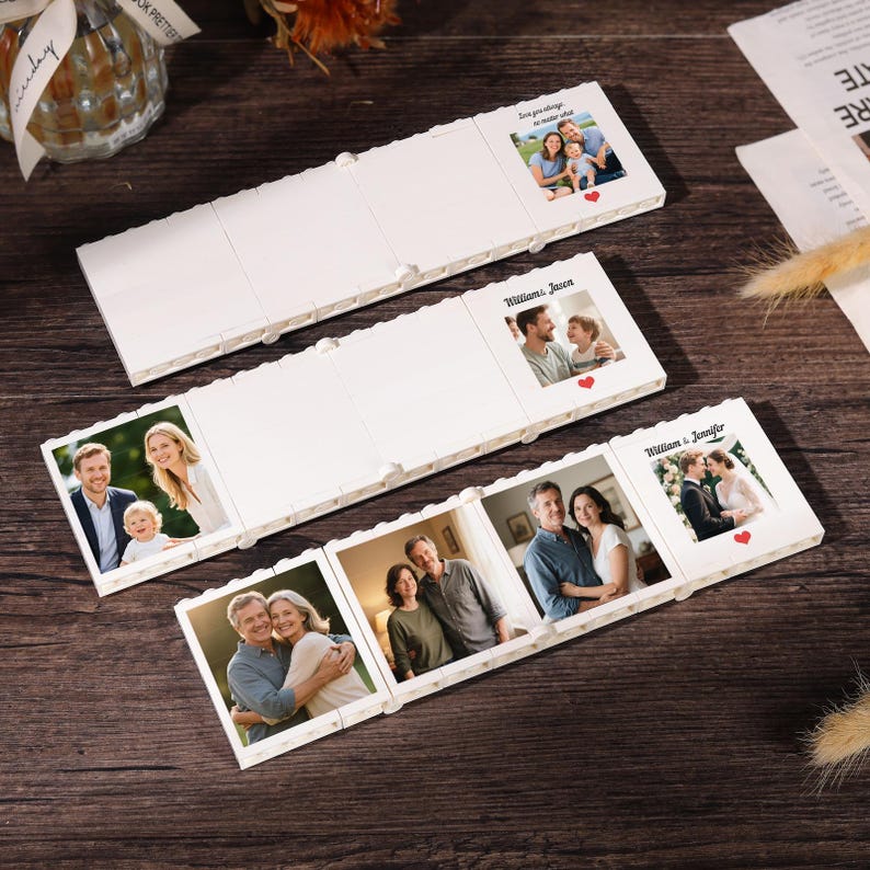 Custom Photo Rectangle Building Block Brick, Personalized Photo Puzzle ...