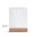 Personalized Acrylic LED Lamp Custom Text Couple Name Night Light ...
