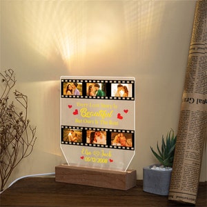 Personalized Night Light Custom Photo Led Lights Custom Lamp With Photo ...