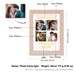 Custom Wedding Photo Frame Lamp Personalized Night Light With Your ...