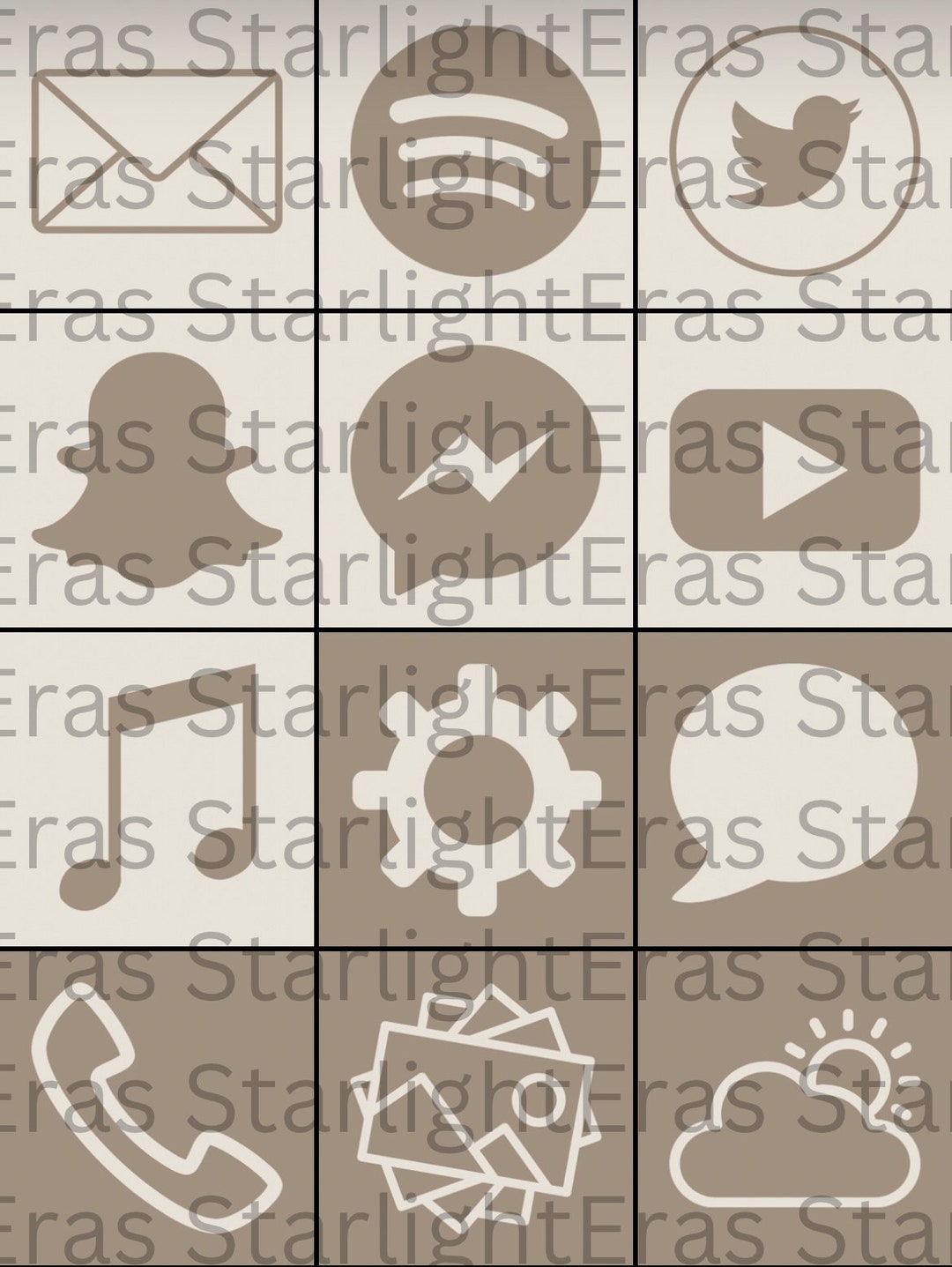 TTPD Background and App Icon Package - Etsy