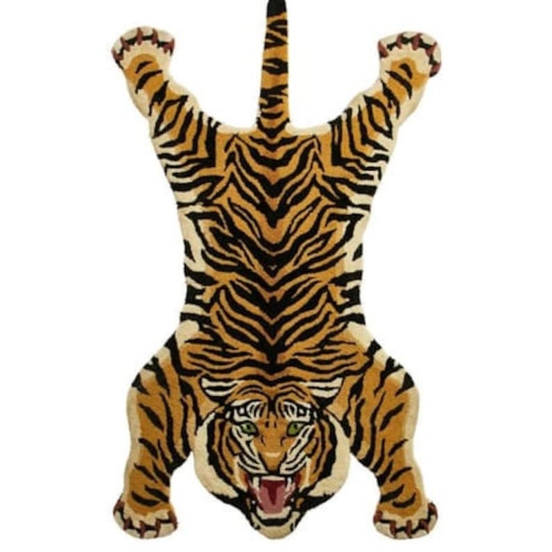 Tiger Rug - Etsy