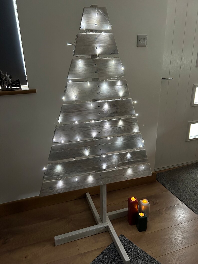 Large Wooden Christmas Tree - Etsy UK