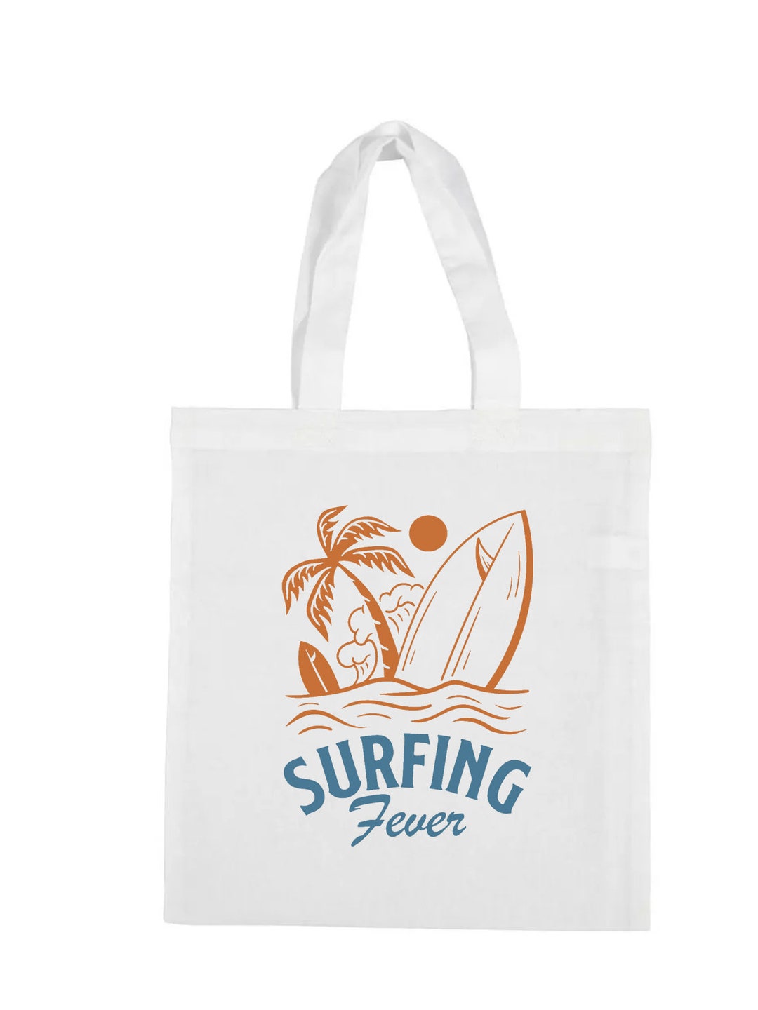 Bag Tote Bag Shopping Surfing Fever Funny Sea Gift - Etsy