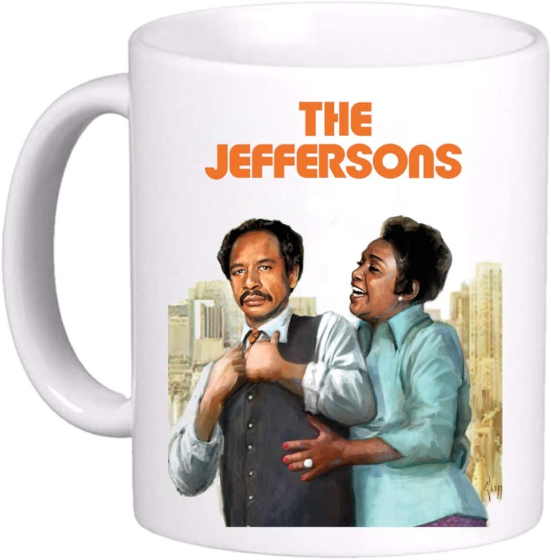 Cup the Jeffersons George Louise Weezie Jeffersons TV Series 80s FUNNY ...