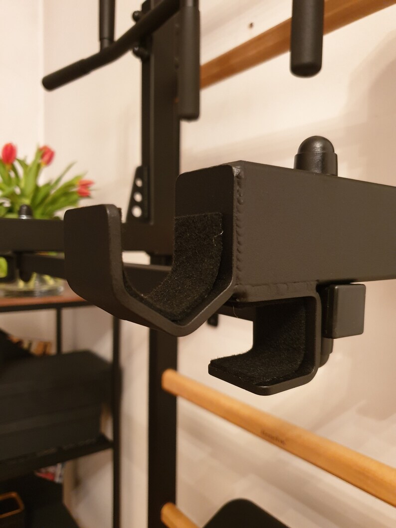 Benchk Wall Bars With a Convertible Steel 6-grip Pull-up Bar as a ...
