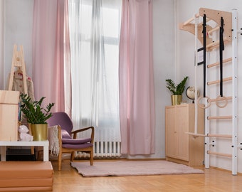 Benchk Wall Bars With a Convertible Steel 6-grip Pull-up Bar as a ...