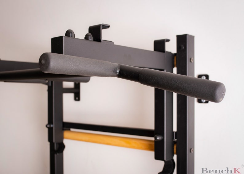 Benchk Wall Bars With a Convertible Steel 6-grip Pull-up Bar as a ...