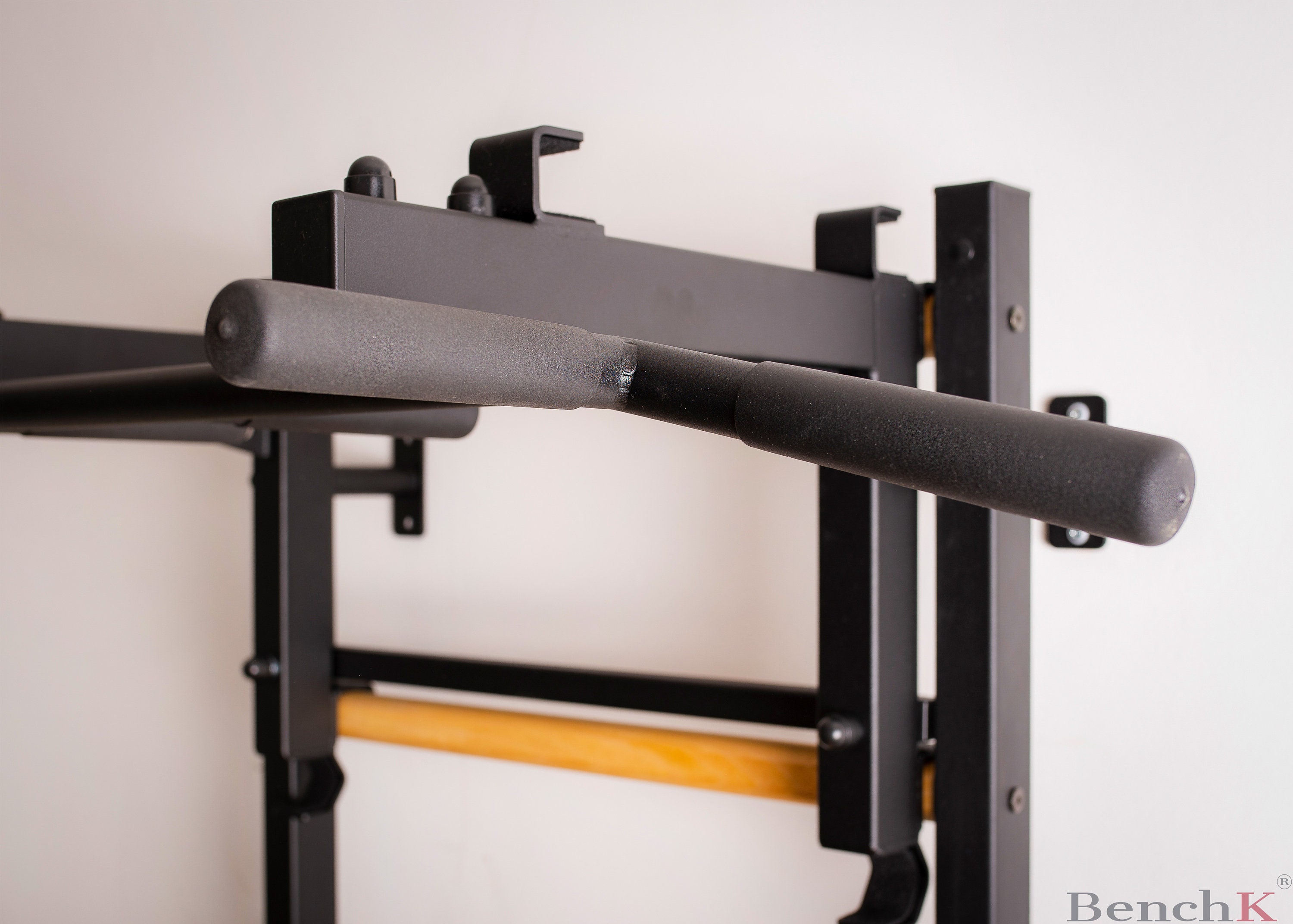 Benchk Wall Bars With a Convertible Steel 6-grip Pull-up Bar as a ...