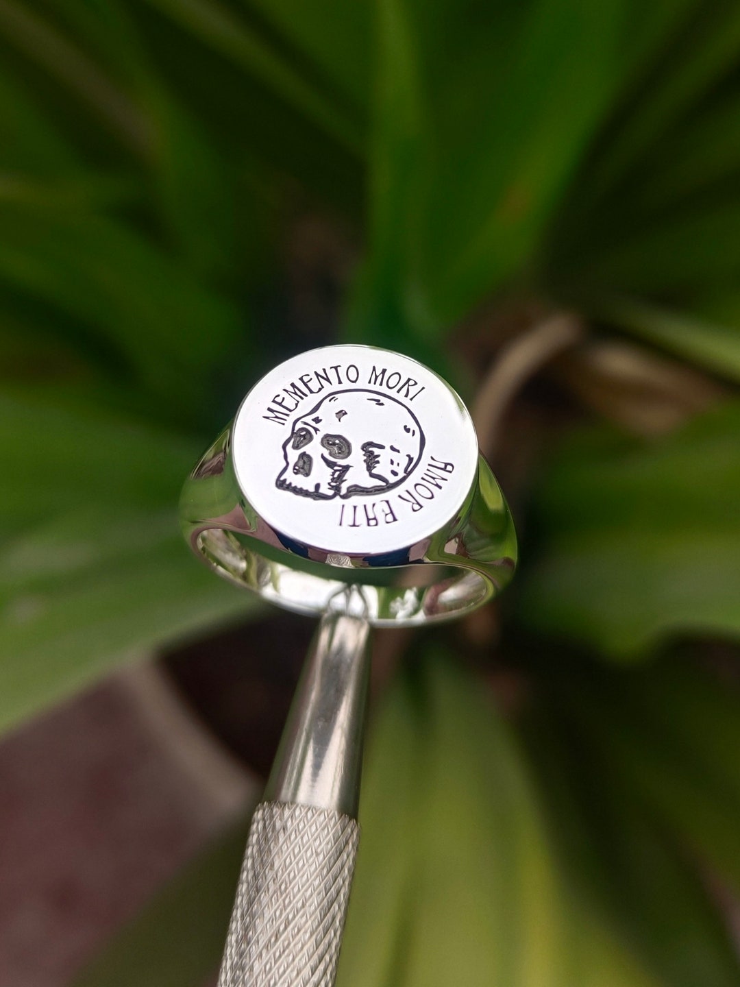 Memento Mori Ring, Remembrance Ring, Carpe Diem Ring, Life Reminder ...