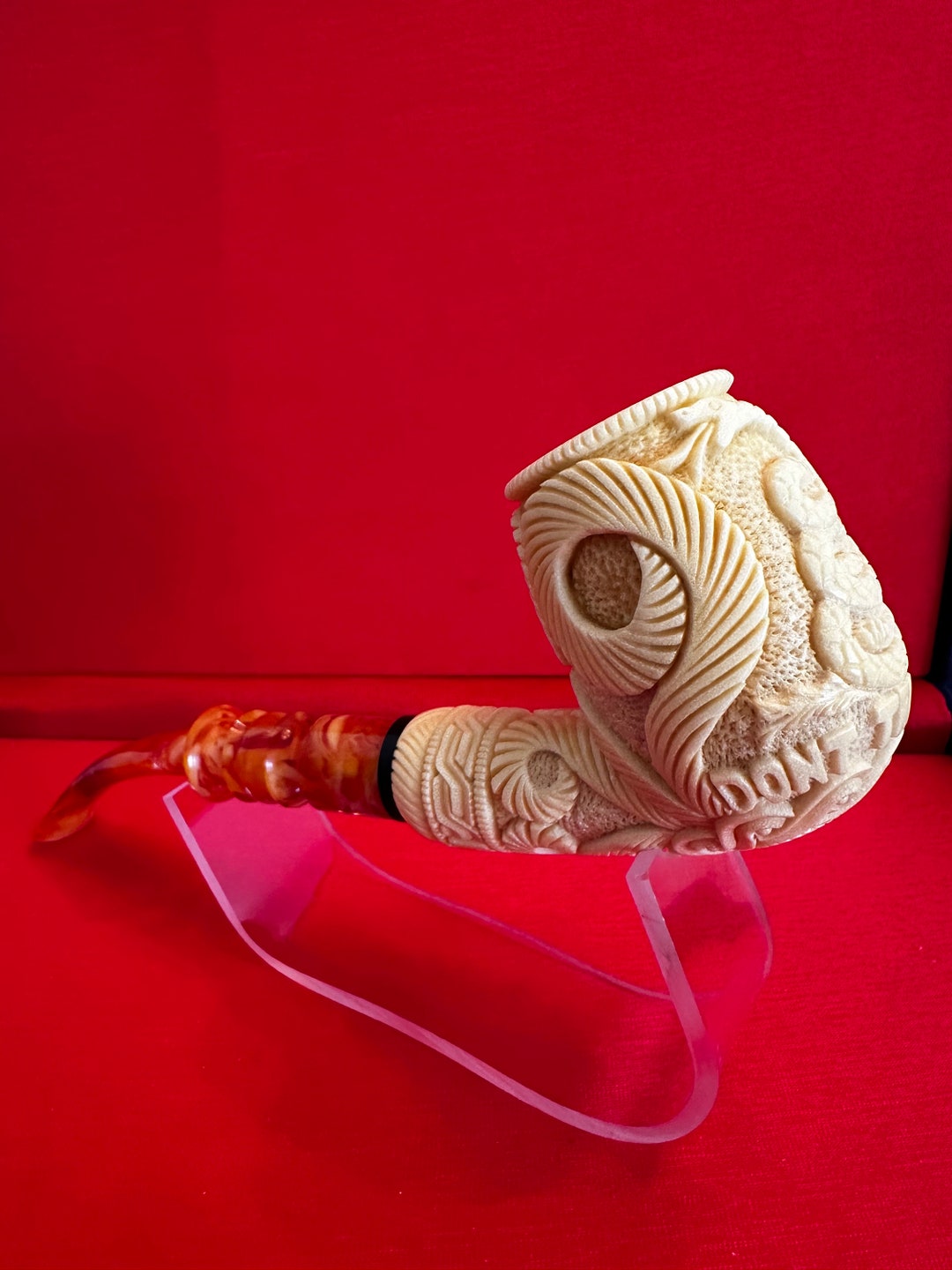 Snake H Ege Meerschaum Pipes (dont Tread on Me) Handmade Pipes, Block ...