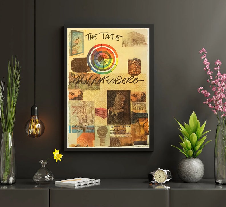 ROBERT RAUSCHENBERG Tate Gallery 1981 Handsigned in Pencil - Etsy
