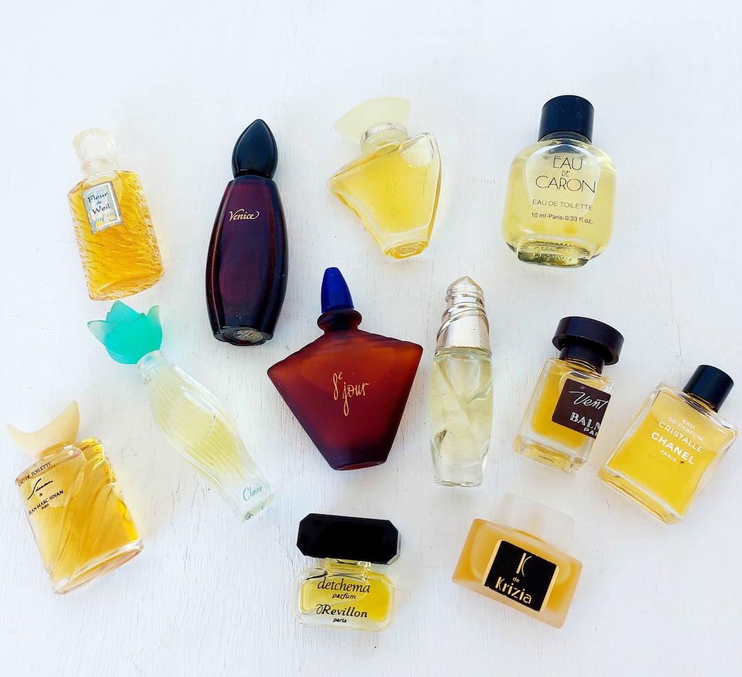 LOT MINIATURE PERFUME Miniperfume Vintage Rare Collectible for Women ...