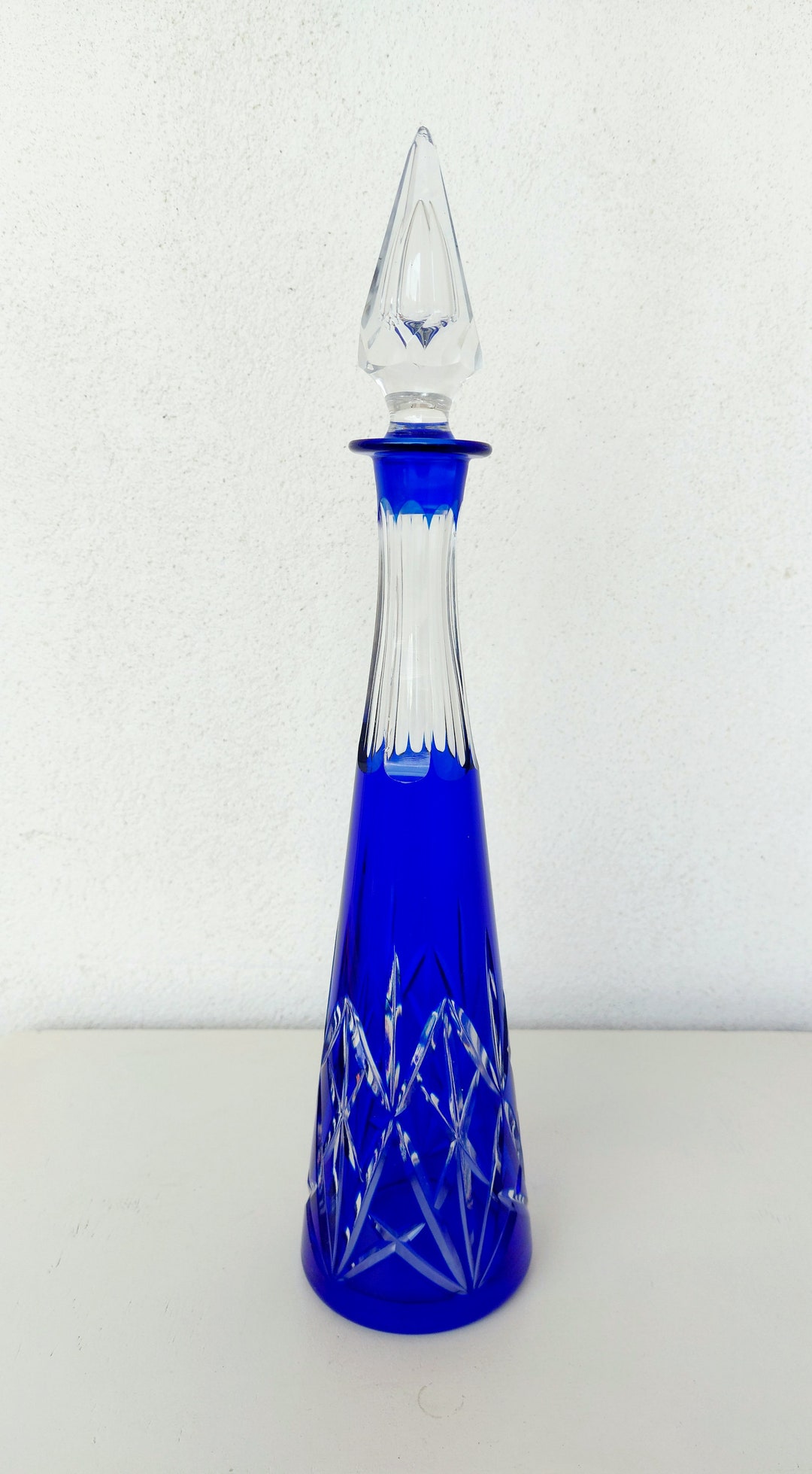 DECATER CRYSTAL COLORE Rare Vintage Collection 70s Saint Louis France ...