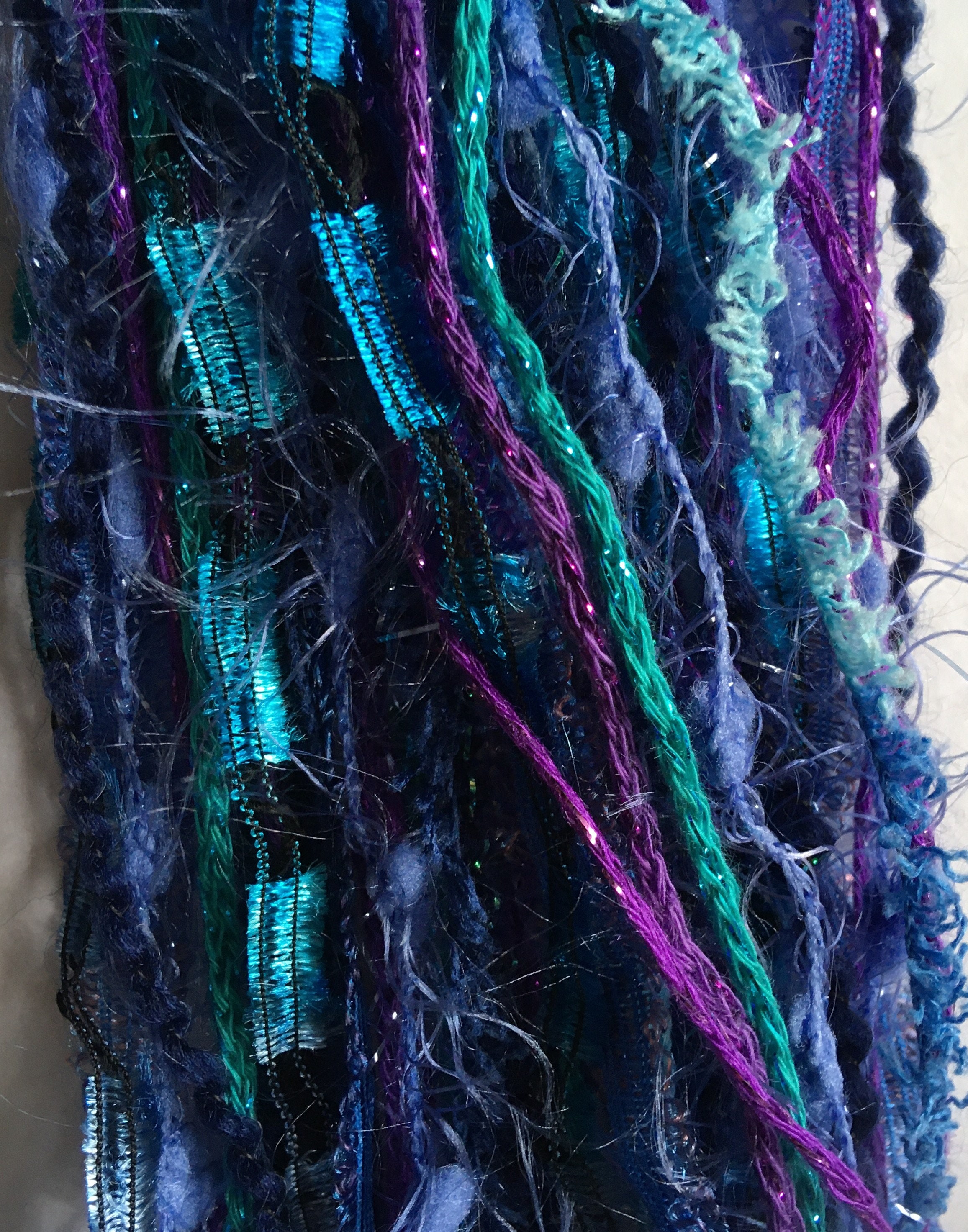 Art Yarn Craft Bundle: Choose Your Own Colours. Novelty Textured Fiber ...