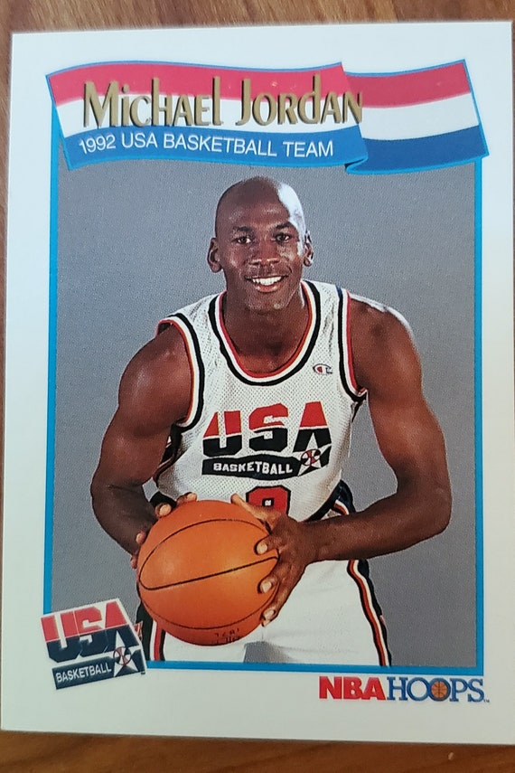 Michael Jordan Olympic Card