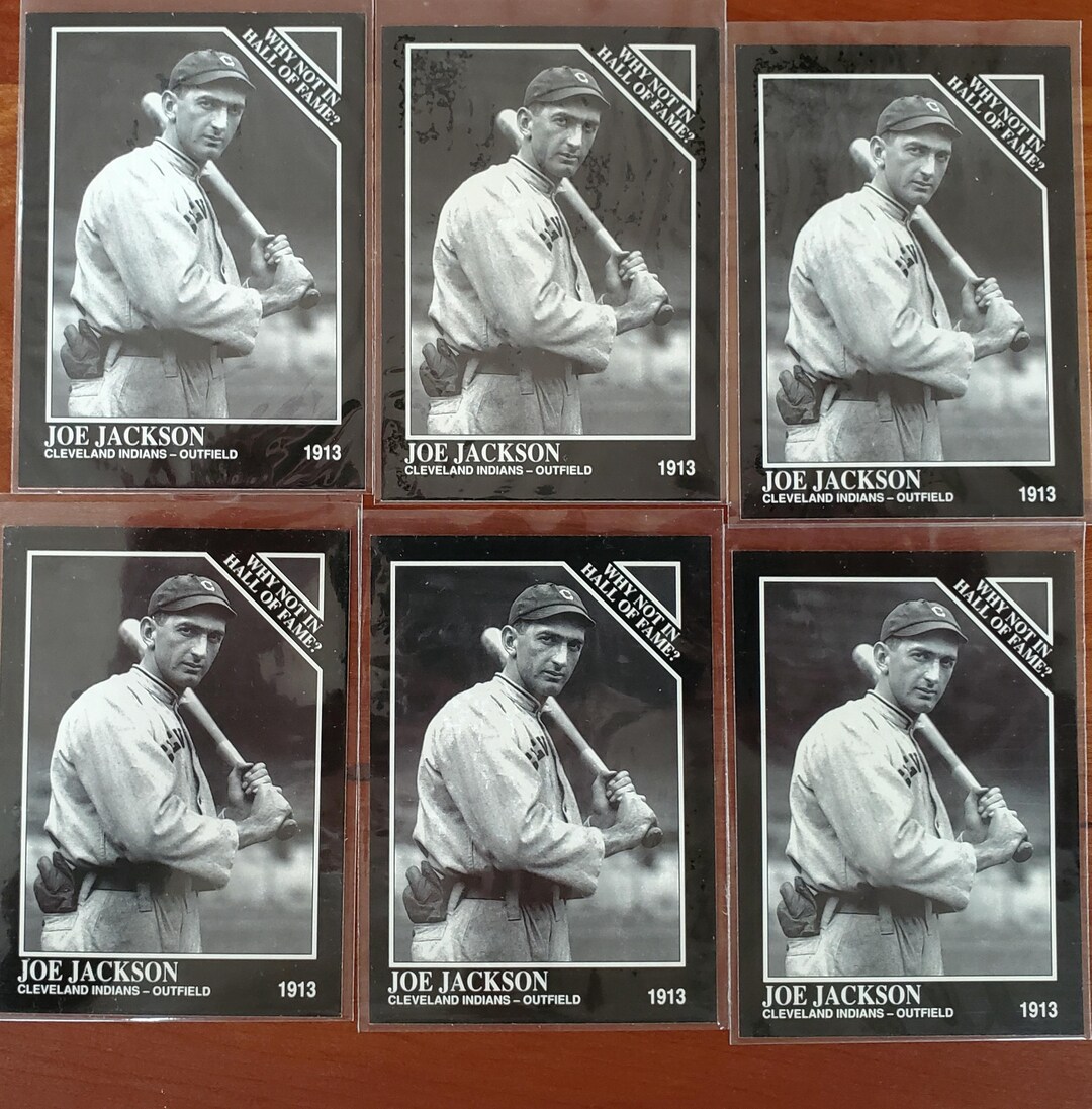 Shoeless Joe Jackson Cards the Sporting News Cards Lot of 6 or ...