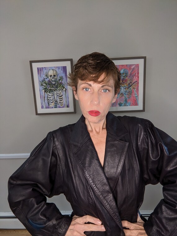 Turkish leather jacket from the 80s! Soft and beautif… - Gem