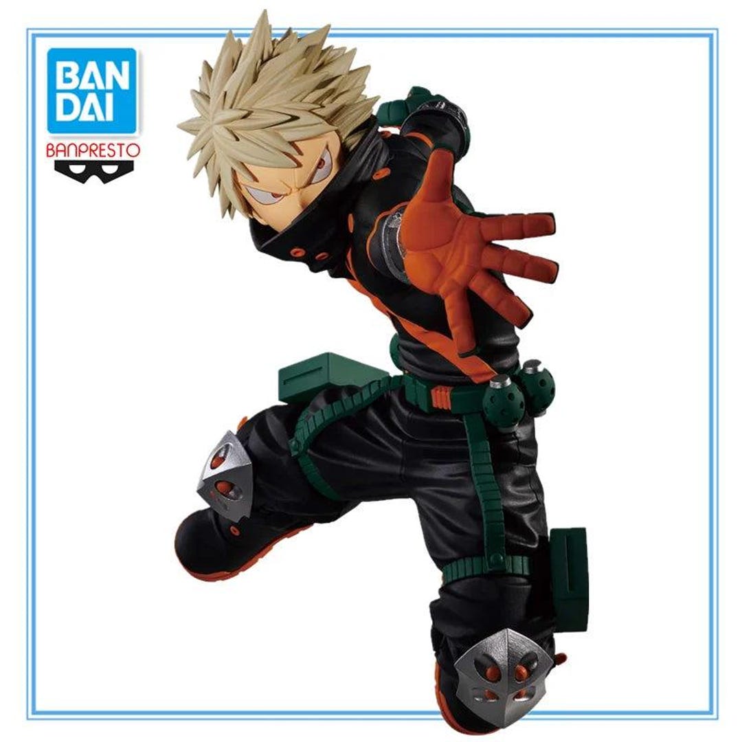 In Stock BANDAI Banpresto My Hero Academia Bakugou Katsuki PVC Anime ...