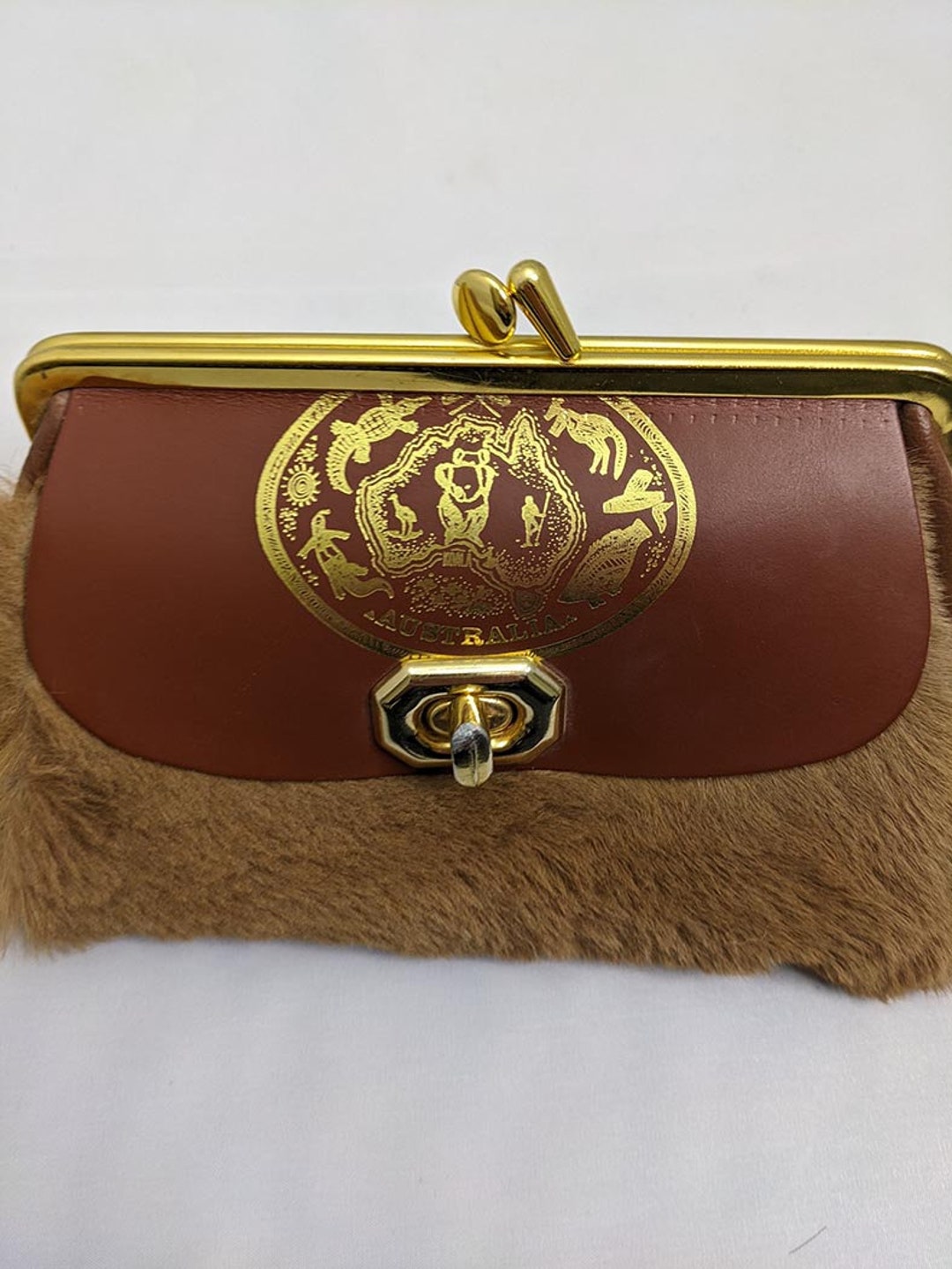Quirky and Unique Australian Kangaroo Souvenir Purse/clutch - Etsy