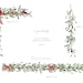 Mistletoe Borders and Frames, Vintage Style Garlands PNG, Christmas ...