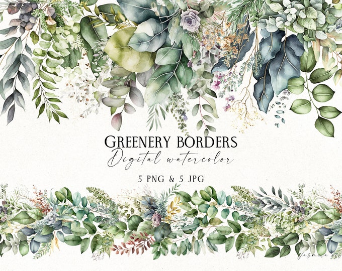 Lavender Eucalyptus Bulletin Board Borders Printable Eucalyptus ...