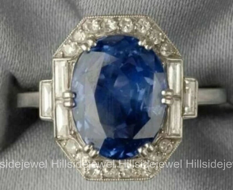 Unique Women's Ring, Wedding Ring, 14K White Gold, Adjustable Ring, 2.3 ...