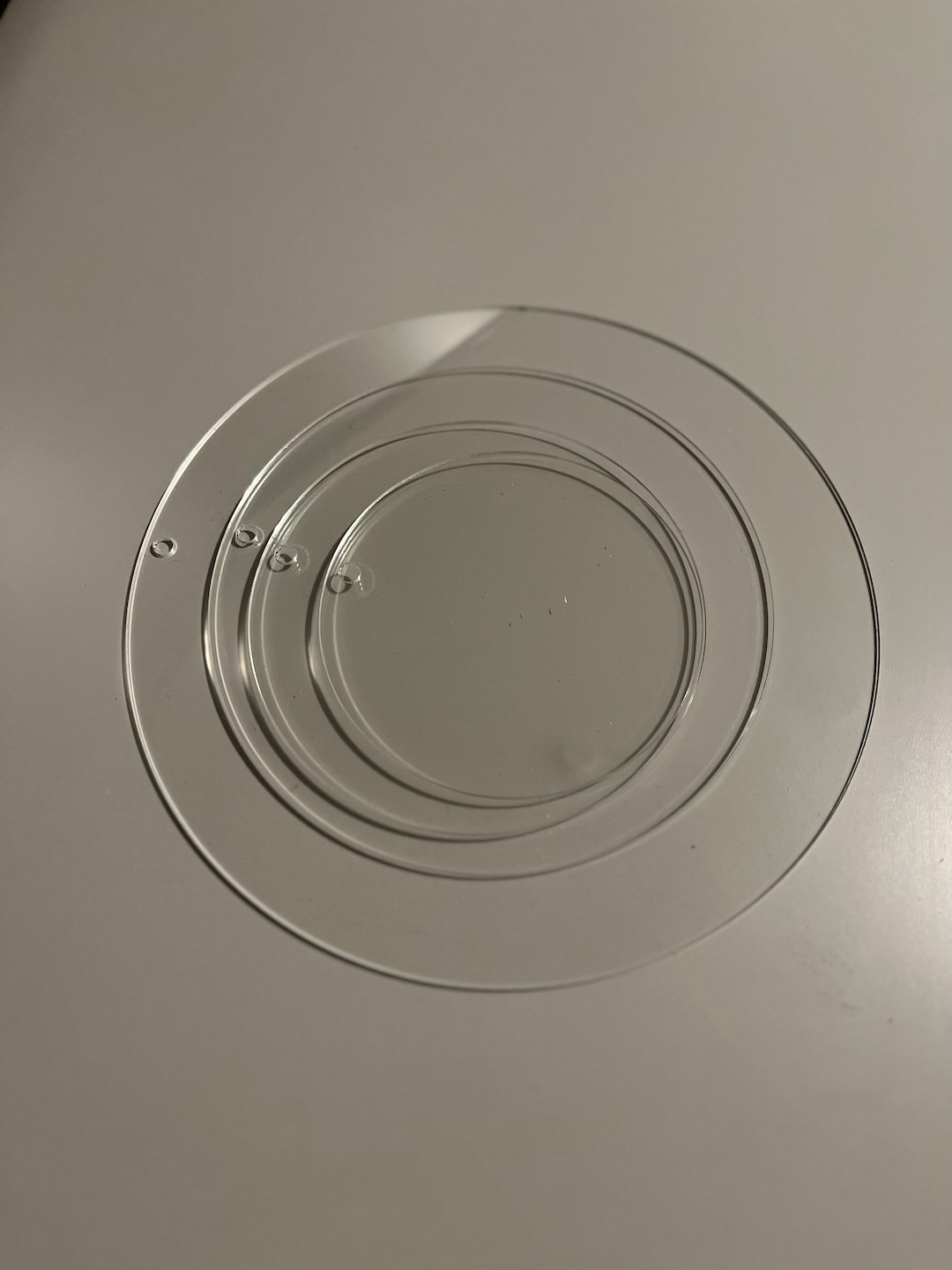 Acrylic Glass Round With/ Without Hole | Diameter 200mm | Thickness 3mm ...
