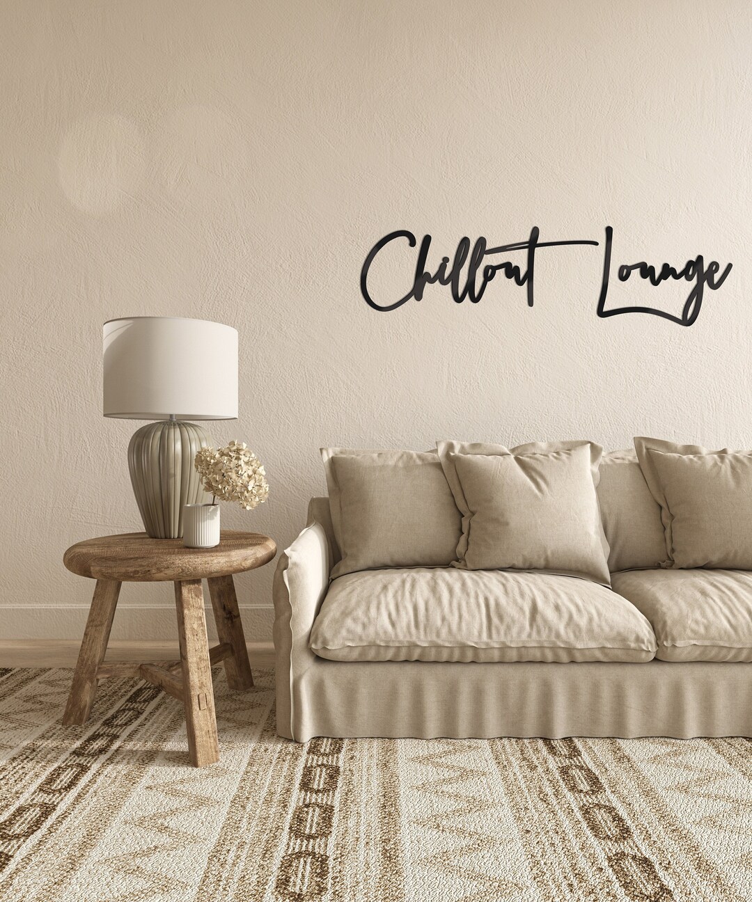 Chillout Lounge Lettering Made of Acrylic Glass Favorite Place Wall ...