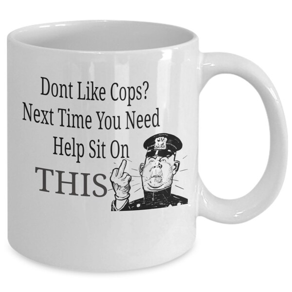 Police Coffee Mug Etsy