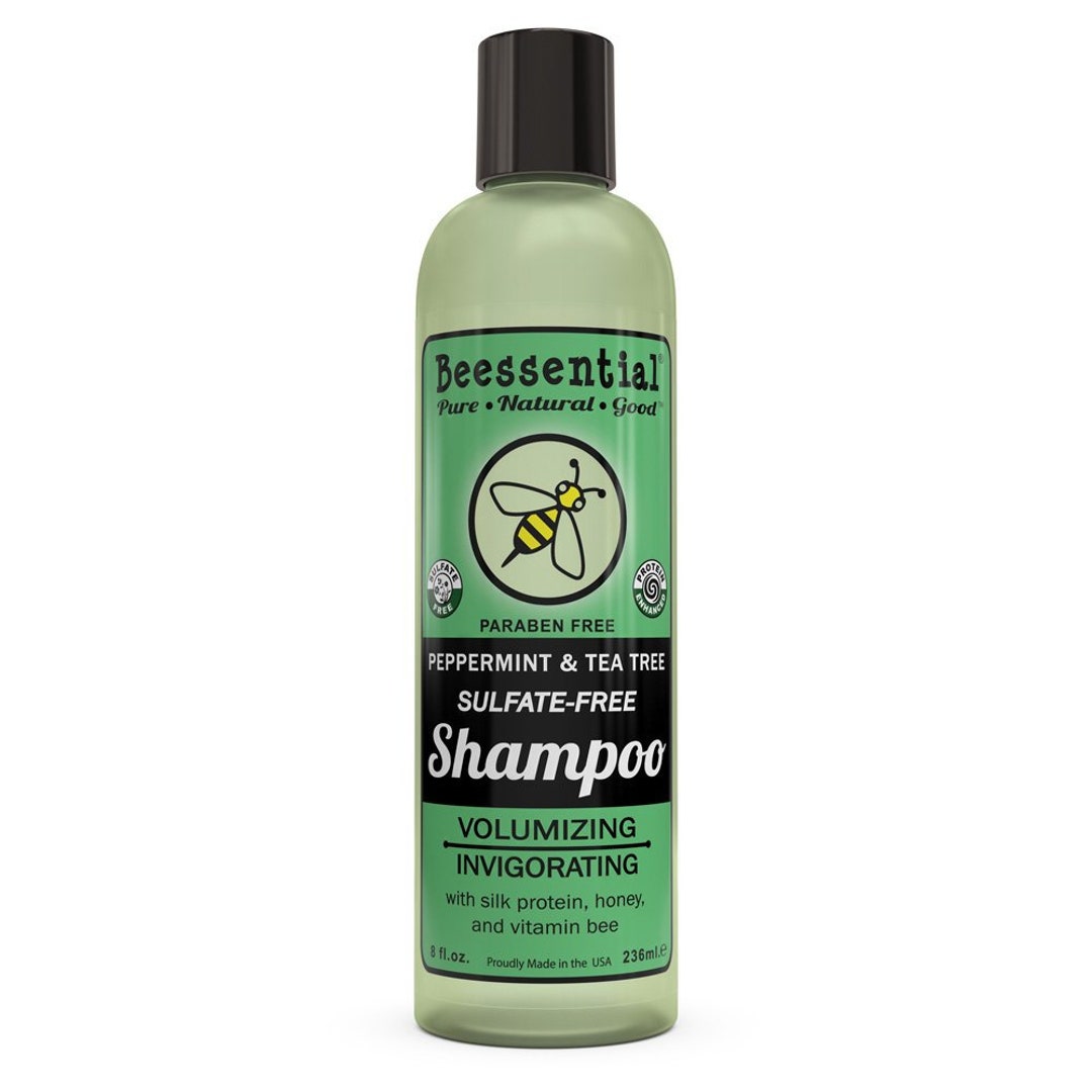 Beesessential Peppermint Tea Tree Shampoo - Etsy