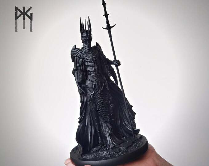 The Dark Lord 3d Resin Print 4k 1-10 Scale 30cm Tall Fanart - Etsy