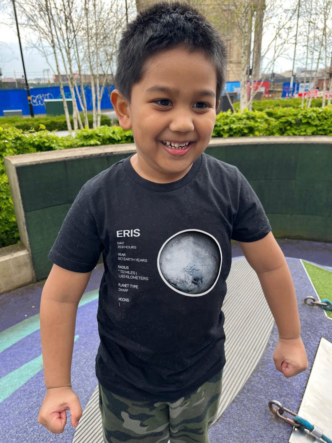 Eris Planet Facts T-shirt | STEM Learning Astronomy Tee - Etsy