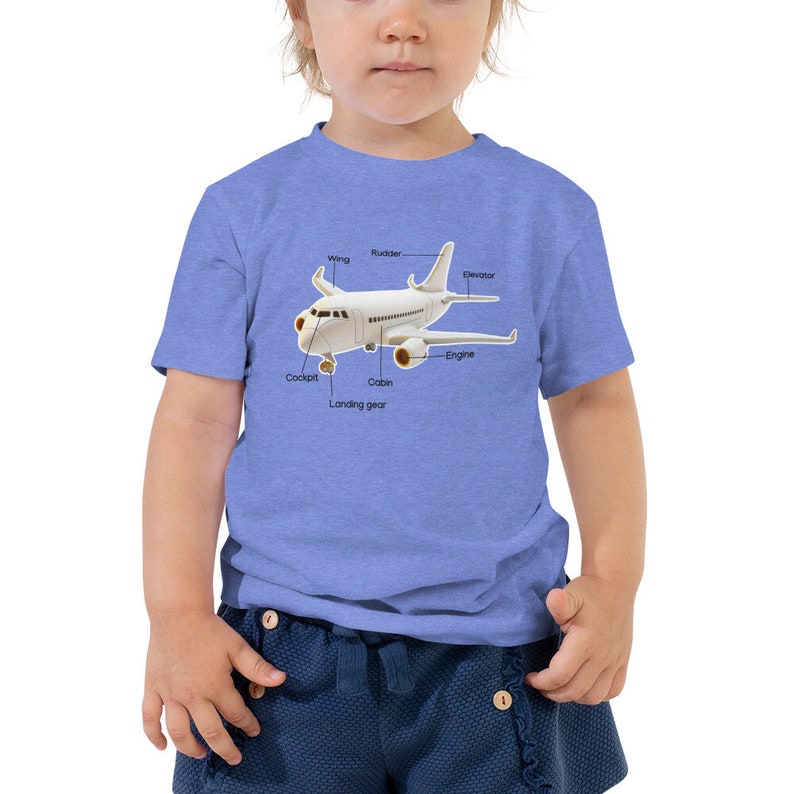 Parts of a Plane Tees for Future Pilots and Aviation Experts - Etsy