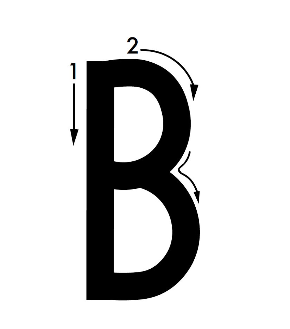 Digital Capital Letter Writing Guide for Children | Learn to Write ...