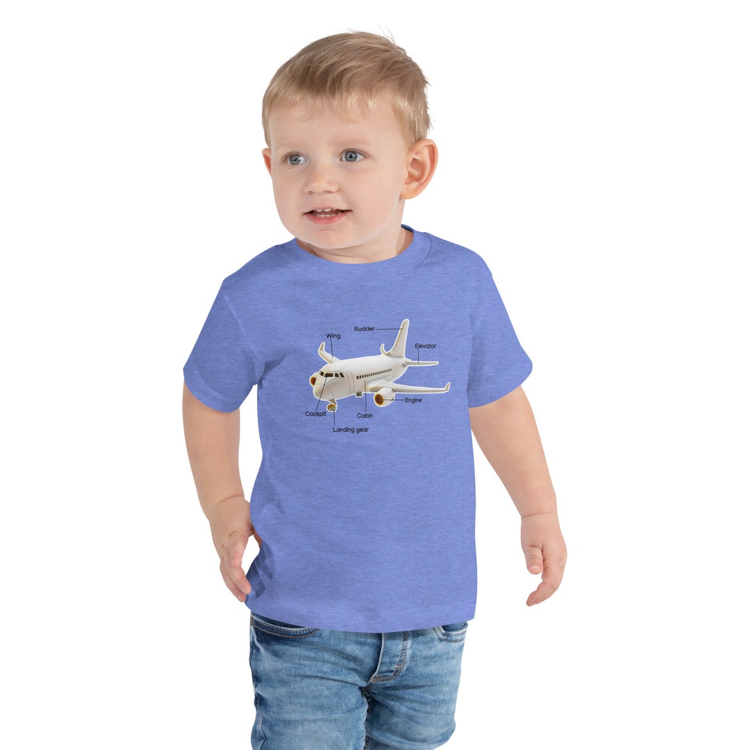 Parts of a Plane Tees for Future Pilots and Aviation Experts - Etsy