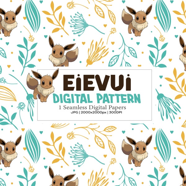 Eevee Pattern - Etsy