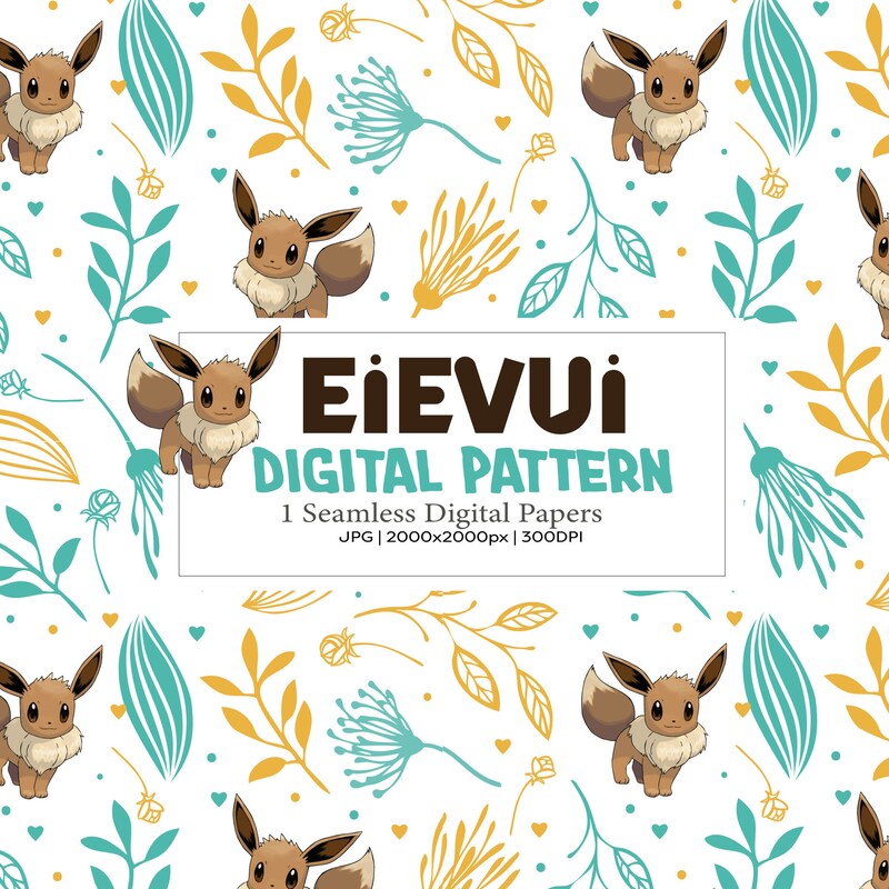 Eevee Pattern - Etsy