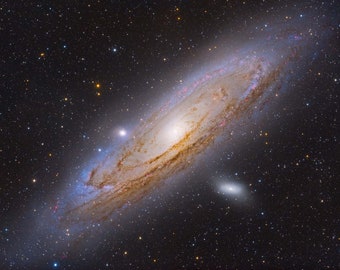 Andromeda Galaxy Poster - Etsy