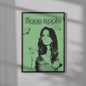 Fiona Apple Poster | Music Poster | Wall Art | Wall Decor - Etsy