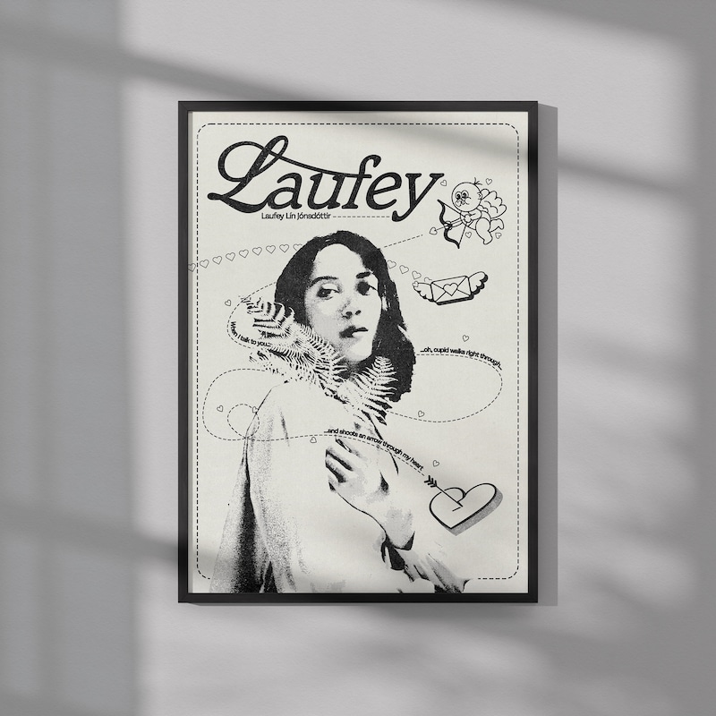 Laufey Poster - Etsy
