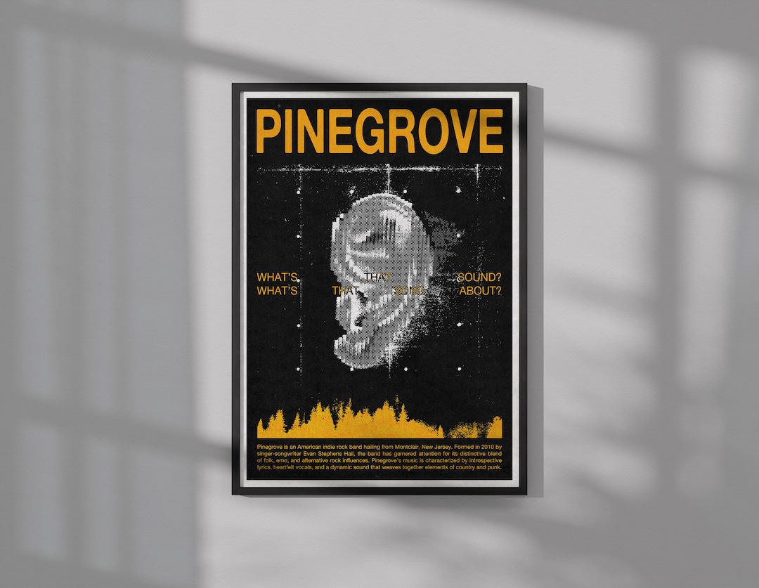 Pinegrove Poster | Music Poster | Wall Art | Wall Decor - Etsy