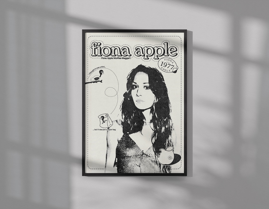 Fiona Apple Poster | Music Poster | Wall Art | Wall Decor - Etsy